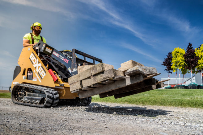 8 mini track loaders bring big power to walk-behind convenience ...