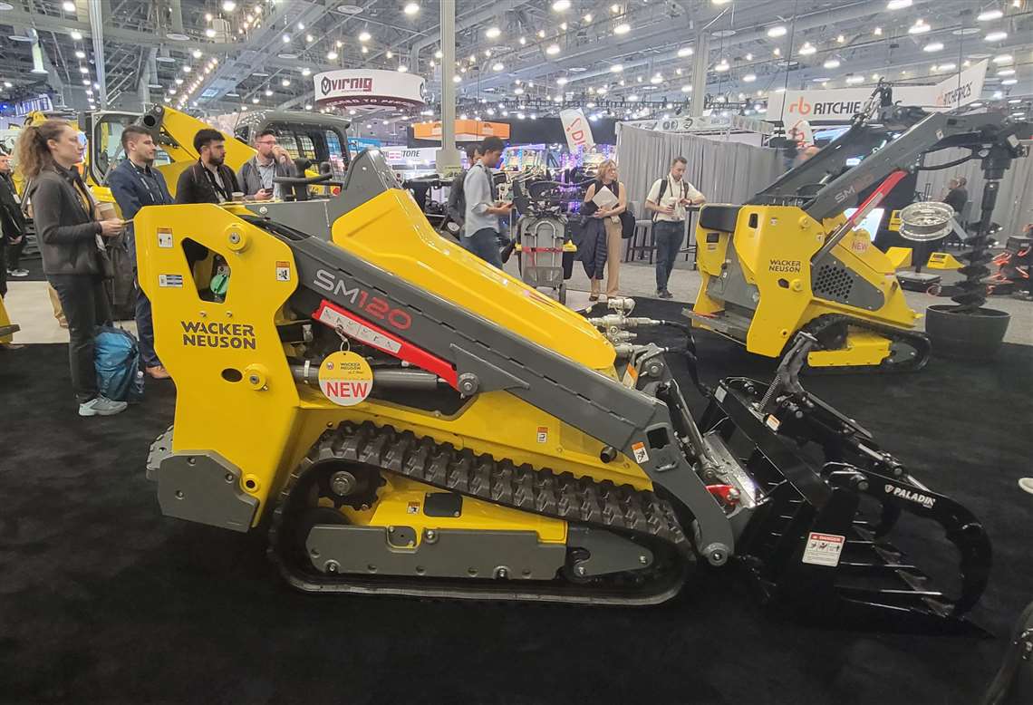 8 mini track loaders bring big power to walk-behind convenience ...